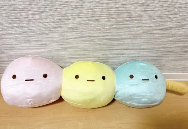 SUMIKKO GURASHI TROIS Couleur Dango Boulettes Tapioca Coussin Peluche ...