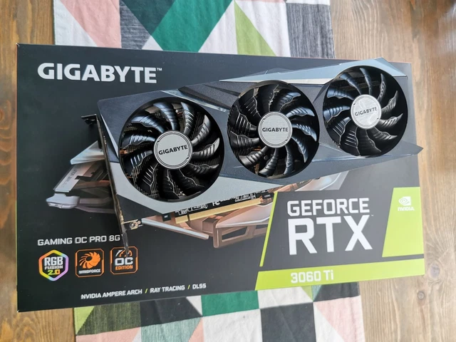 GIGABYTE NVIDIA GEFORCE RTX 3060 Ti Gaming OC 8GB GDDR6 Graphics Card ...