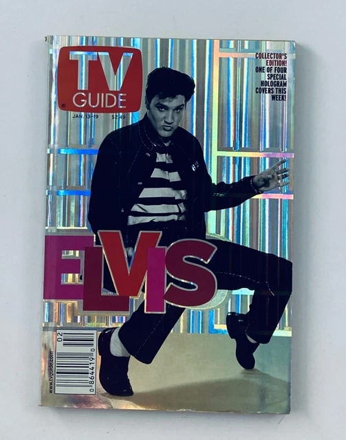 TV GUIDE MAGAZINE January 13 2001 Elvis Presley Hologram Cincinnati Ed ...