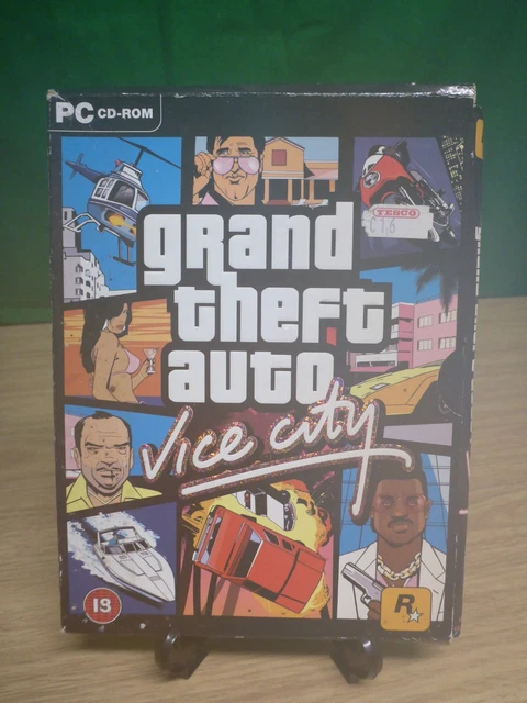 GRAND THEFT AUTO Vice City - PC CD-ROM, 2003 *Missing Map* £6.99 ...