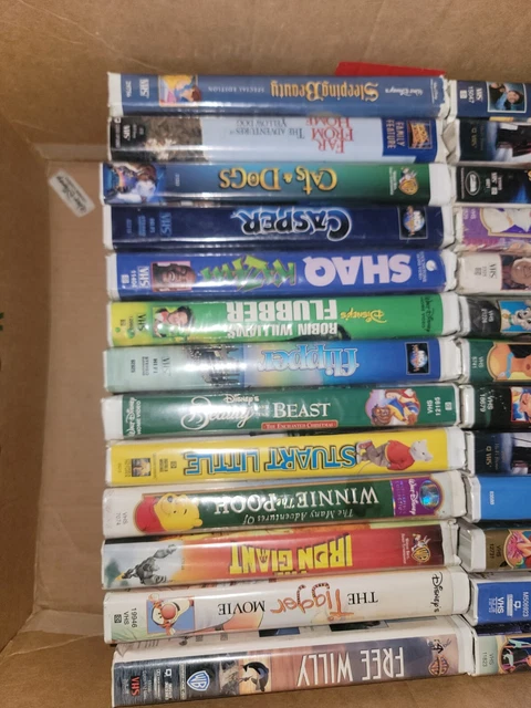 DISNEY MOVIE LOT vhs - VHS Tapes Lot Of 48 Fox Vhs EUR 85,64 - PicClick FR