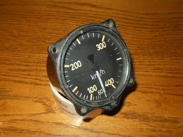 WW2 GERMAN LUFTWAFFE Aircraft Fahrtmesser - AIRSPEED INDICATOR - Ju52 ...