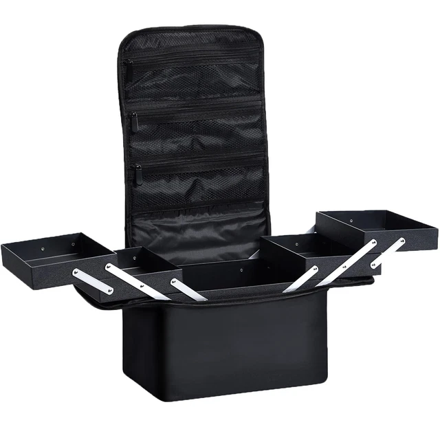VALIGETTA PORTA TRUCCHI Professionale Borsa porta trucchi da Viaggio ...