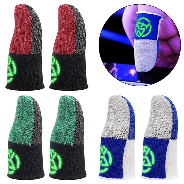 MAXIMALE KONTROLLE MIT verbessertem Grip Gaming Finger Sleeves für ...