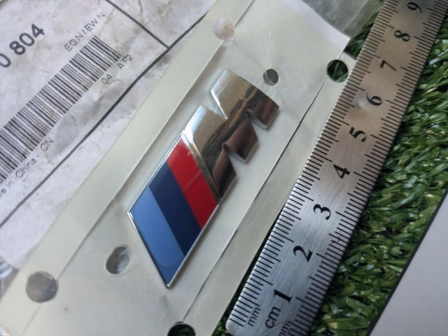 GENUINE ORIGINAL BMW M TECH SPORT WING BADGE 51 14 8 070 804 M Sport ...