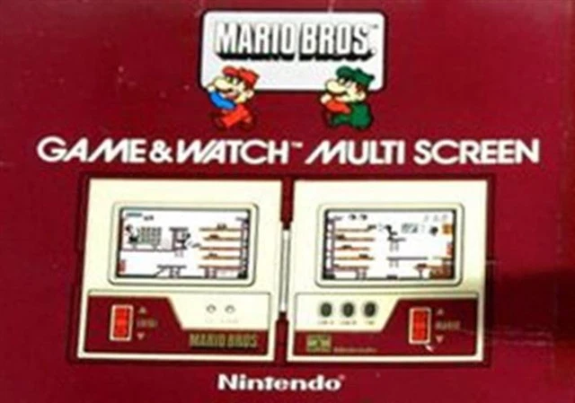 MARIO BROS. (MULTI Screen Series) Boxed Game & Watch Retro Video Game ...