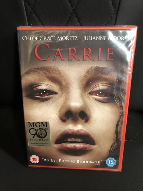 BRAND NEW CARRIE Dvd Chloe Grace Moretz Julianne Moore Stephen King ...