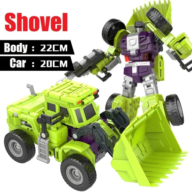 TRANSFORMER SHOVEL CONSTRUCTION Vehicle Robot Devastator Engineering ...