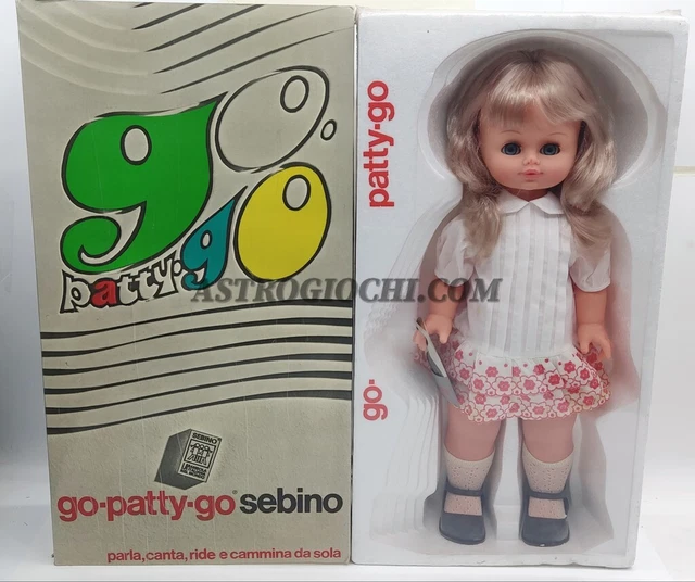 SEBINO BAMBOLA GO Patty Go Doll Pouppe Vintage '70 New In Sealed Box ...