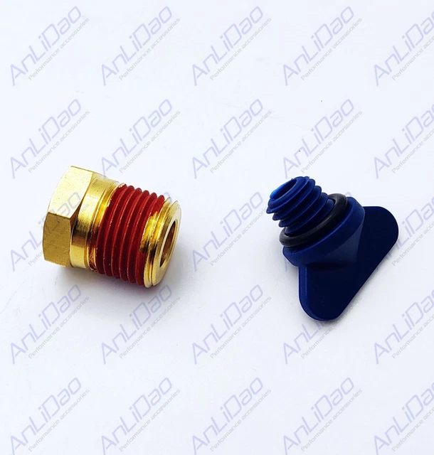 NEW EXHAUST MANIFOLD Drain Plug kit Volvo Penta 4.3 5.0 5.7 7.4 8.2 L ...