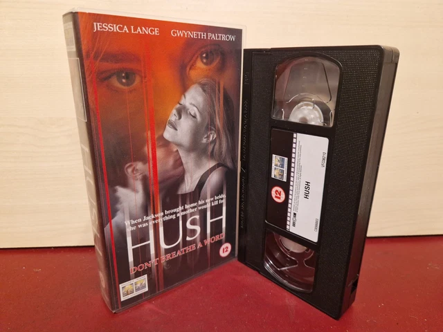 HUSH - JESSICA Lange - Gwyneth Paltrow - PAL VHS Video Tape (H185) £2. ...