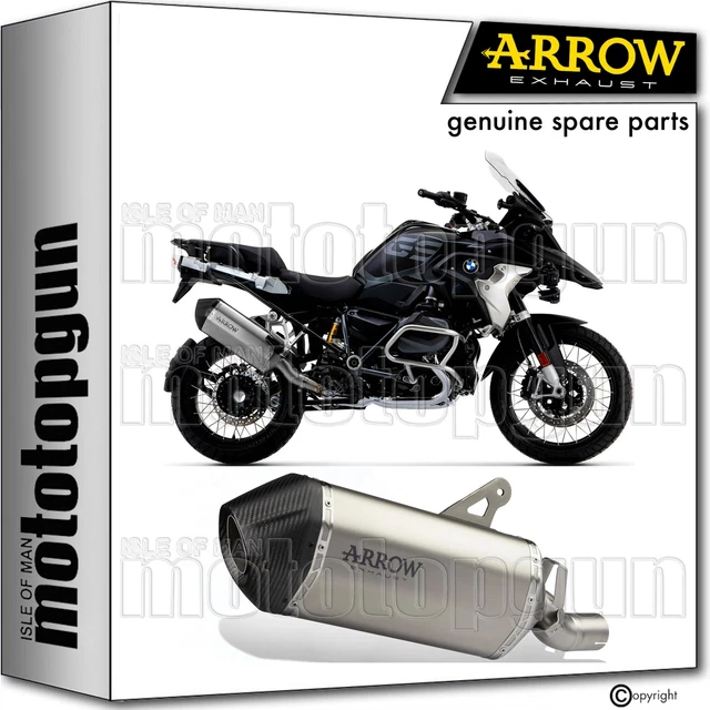 ARROW EXHAUST O Sonora Titanium C Bmw R1250 R-1250 Gs Adventure 2019 19 ...