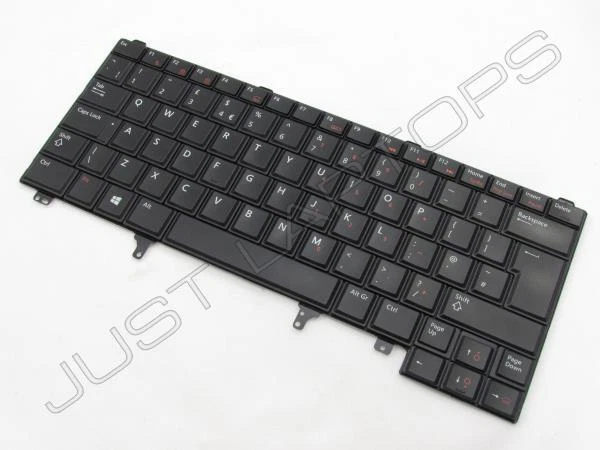 GENUINE DELL LATITUDE E6320 E5420 E5430 UK English Keyboard Win 8 Key ...