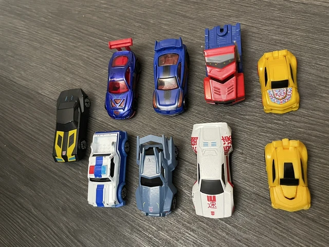TRANSFORMERS BUMBLEBEE OPTIMUS Prime Police Vehicles Mini Die Cast Cars ...