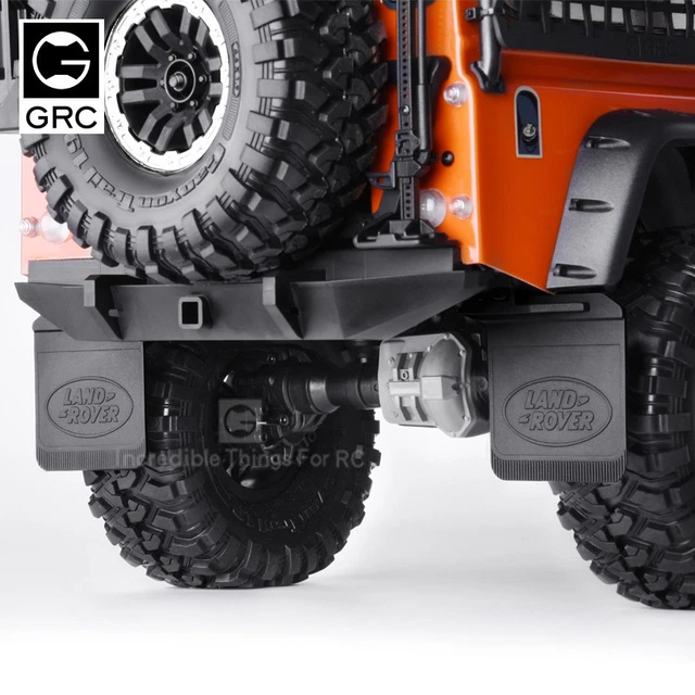 GRC TRX4 LAND Rover Logo Mud Flaps Set For 1/10 Crawler TRX-4 DEFENDER ...
