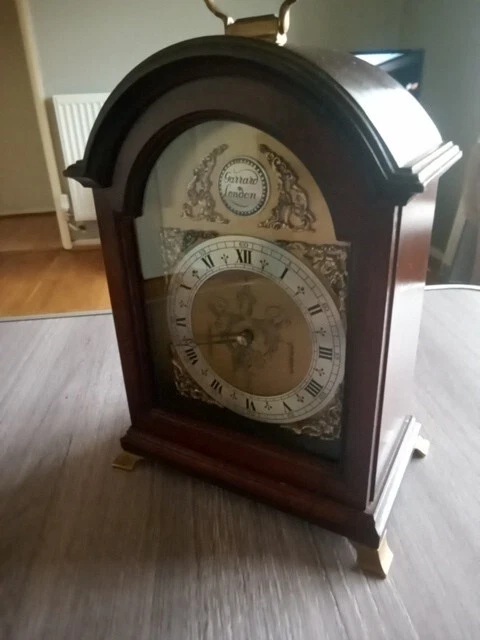 VINTAGE GARRARD OF London Mechanical Clock £45.00 - PicClick UK