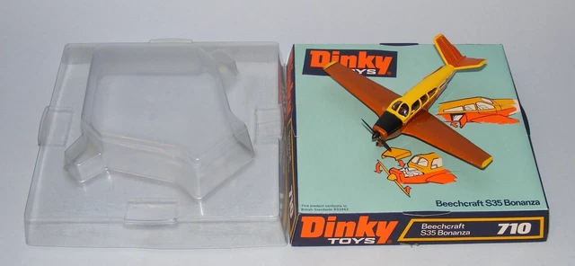 DINKY TOYS 710 BEECHCRAFT S35 BONANZA AIRCRAFT VINTAGE 1970's ISSUE ...