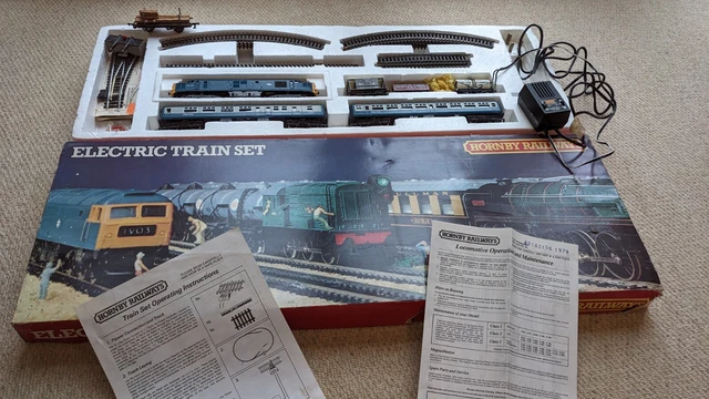 HORNBY 1980S BOXED Electric Train Set with diesel locomotive and ...