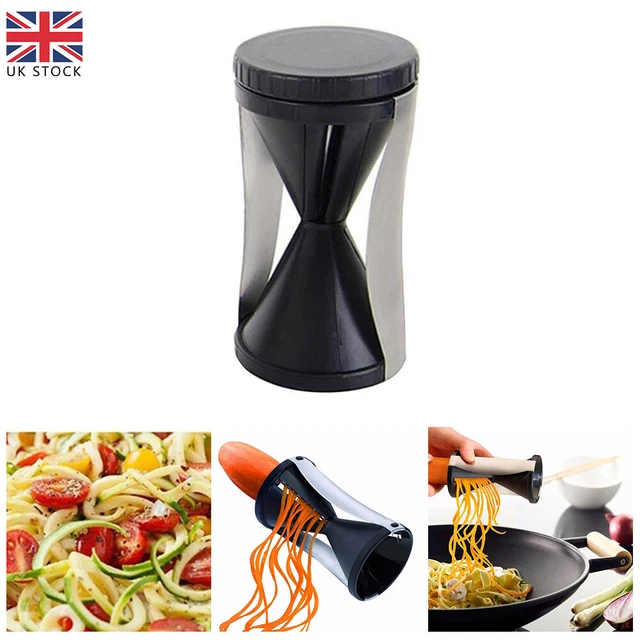 SPIRAL SLICER VEGETABLE Spiralizer Spaghetti Maker Noodle Zucchini ...