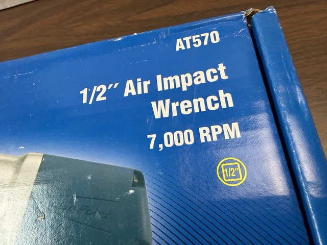 NEW BLUE-POINT TOOLS AT570 1/2” Drive Air Impact Wrench $208.12 ...