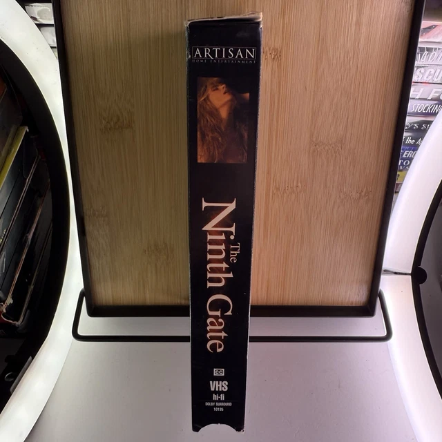JOHNNY DEPP THE Ninth Gate Movie VHS Video Tape Roman Polanski Horror ...