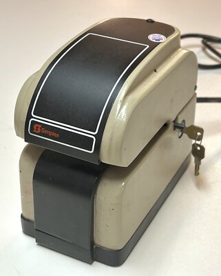 Vintage Simplex Time Recorder Clock FOR SALE! - PicClick UK