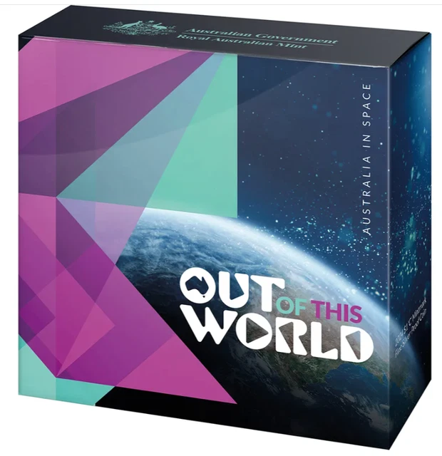 2024 AUSTRALIA OUT Of This World - Deep Space $1 Silver Proof Coin 'C ...
