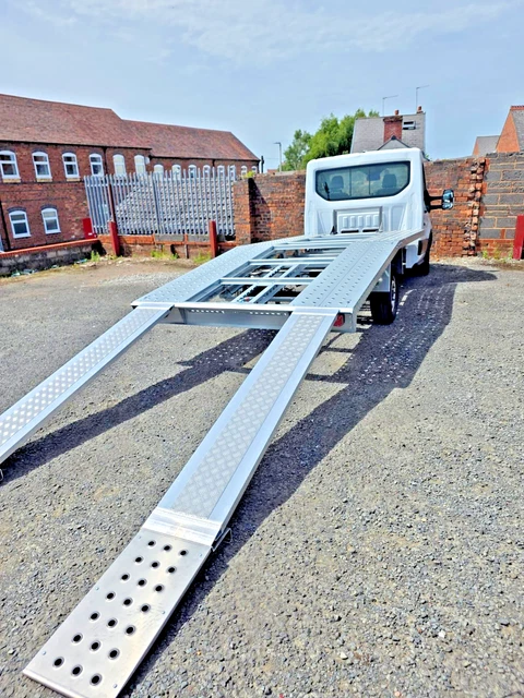 RECOVERY BODY ALUMINIUM Ramps Car Transporter Beavertail Chassis Cab ...