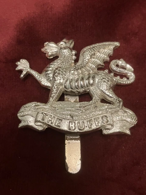 ROYAL EAST KENT Regiment (THE BUFFS) Cap Badge. A8 £11.87 - PicClick UK