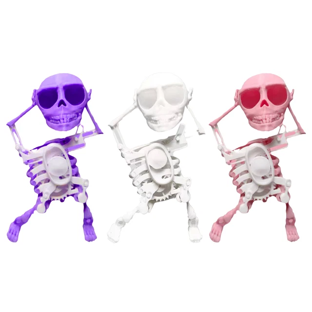 FUNNY DANCING SWINGING 3D Skeleton Toy Swinging Toy Tricky Funny ...