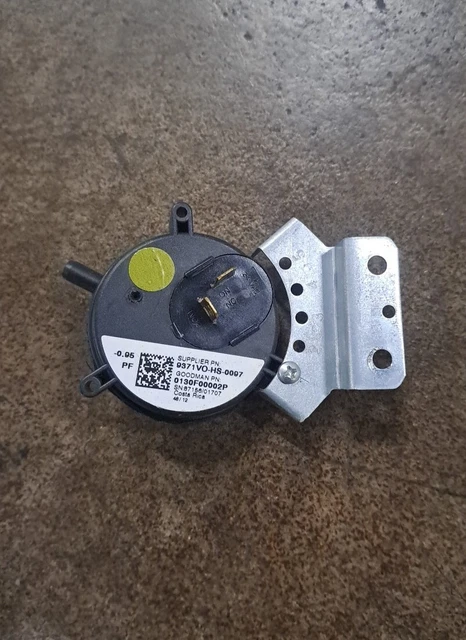 Tridelta Furnace Pressure Switch Tappan Furnace Parts ClimaTek Furnace ...