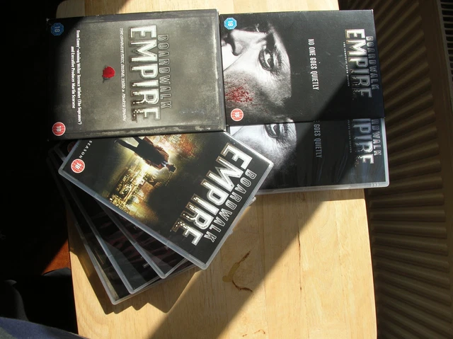 BOARDWALK EMPIRE COMPLETE HBO SERIES 1-5 (1/4 boxset 5 slipcased) nr mint discs £20.00 - PicClick UK