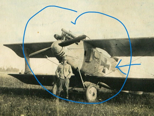 FLIEGER FLUGZEUG ROLAND C.II Walfisch Ostfront k.u.k. Luftfahrtruppe ...