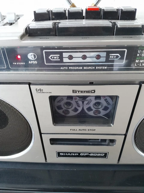 SHARP GF-9090 GHETTOBLASTER / Radiorecorder / Kassettenrecorder ...