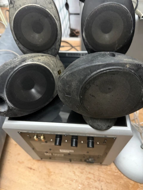KEF HTS2001 SATELLITE Speakers x5 Plus PSW2010 Sub £52.70 - PicClick UK