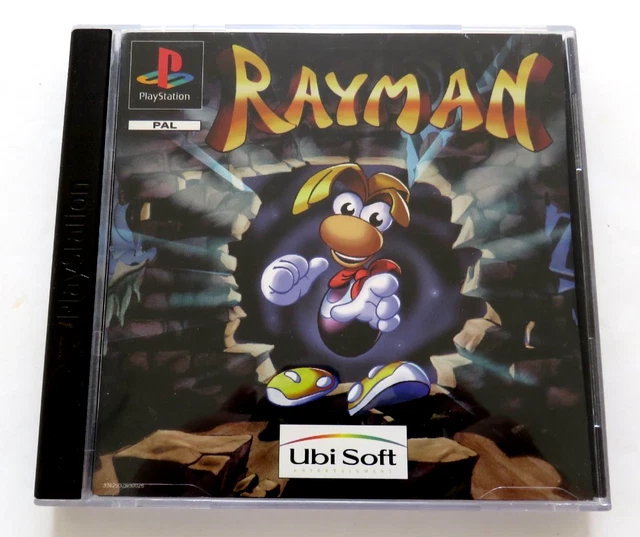 RAYMAN PS1 Sony PlayStation rare no playstation label 2D platform ...