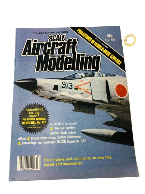 MAGAZINE SCALE AIRCRAFT Modelling Plane Mag Vol 5 Number 10 Vintage ra ...