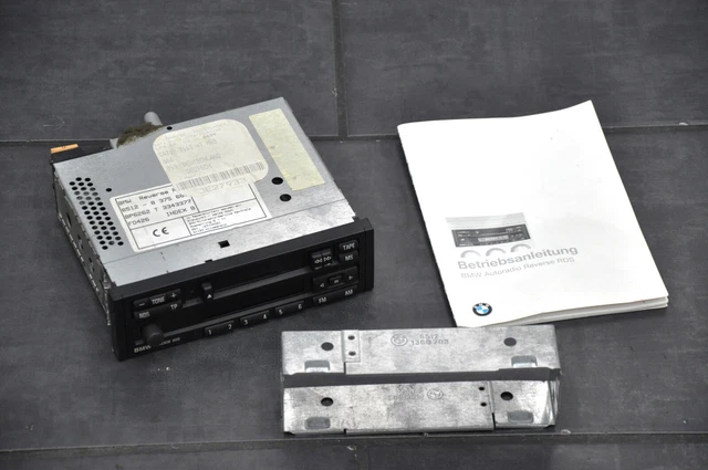 RADIO BMW E30 E36 Reverse RDS BP6262 Cassette Code Original Autoradio ...