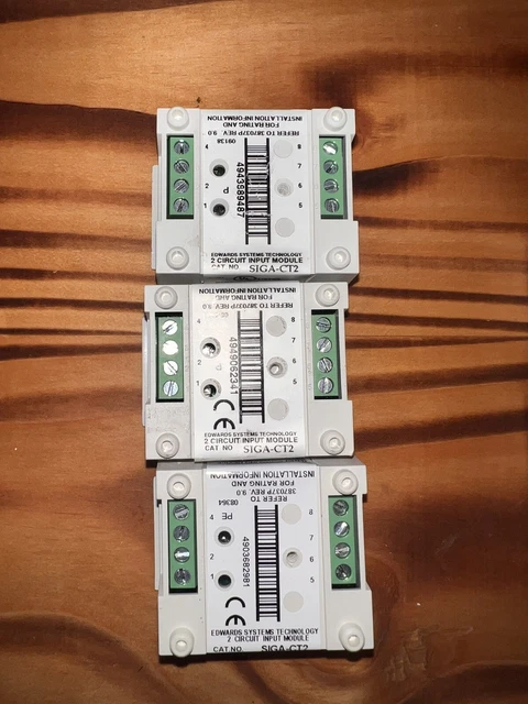 EST SIGACT2 FIRE Alarm Dual Input Module $20.00 - PicClick