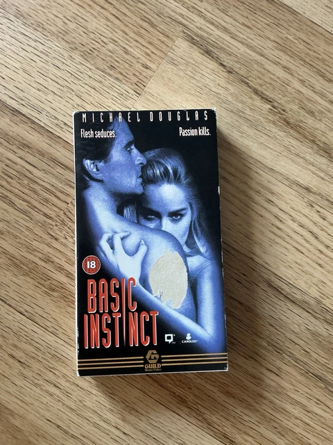 BASIC INSTINCT VHS Video Michael Douglas Sharon Stone £3.99 - PicClick UK