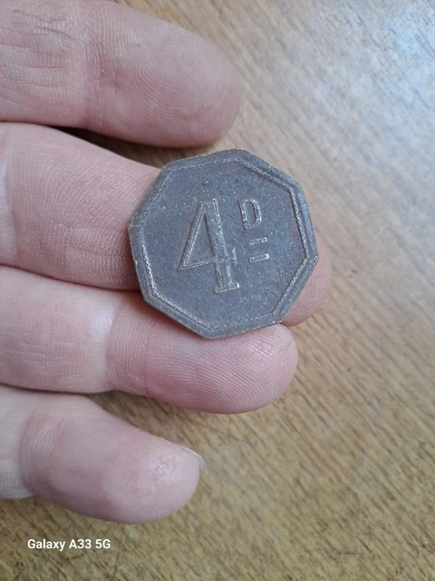 NICE 4D OCTAGONAL Bronze Token £6.00 - PicClick UK