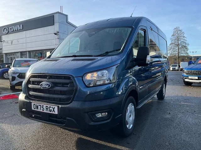 FORD TRANSIT 2.0 350 EcoBlue Trend Panel Van 5dr Diesel Manual RWD L3 ...
