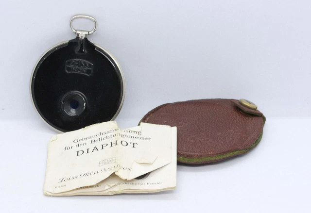 ZEISS IKON DIAPHOT Light Meter - With Original Case £41.88 - PicClick UK