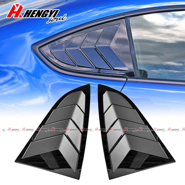 FOR TOYOTA GR86 Subaru BRZ 2022+ Rear Louver Quarter Window Panel Gloss ...