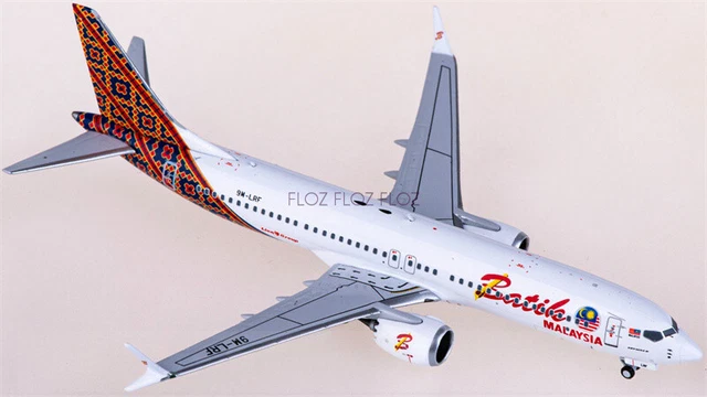 FOR NG MODELS for Batik Air for Boeing 737 MAX 8 9M-LRF 1:400 Airplane ...