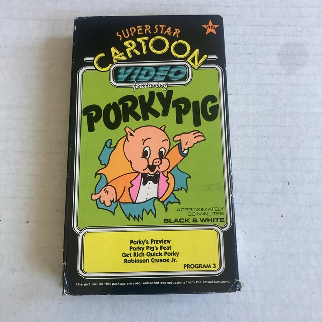 PORKY PIG VHS £11.18 - PicClick UK