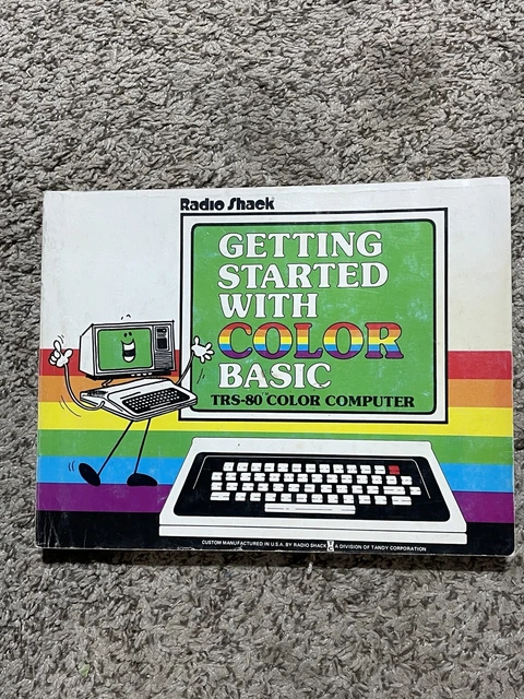 RADIO SHACK TRS-80 Color Computer Getting Started with Color Basic ...