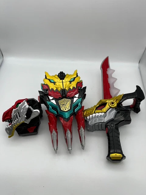 BANDAI DX POWER Rangers Dino Fury Sentai Ryusoulger épée et ensemble ...