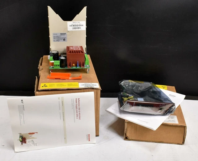 BUCHER HYDRAULICS LRV-1 Delta Delcon Controller Card & NTA-2 Power ...