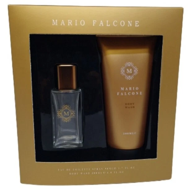 MARIO FALCONE EAU Toilette Spray 50ml & Body Wash 200 ml £5.95 ...